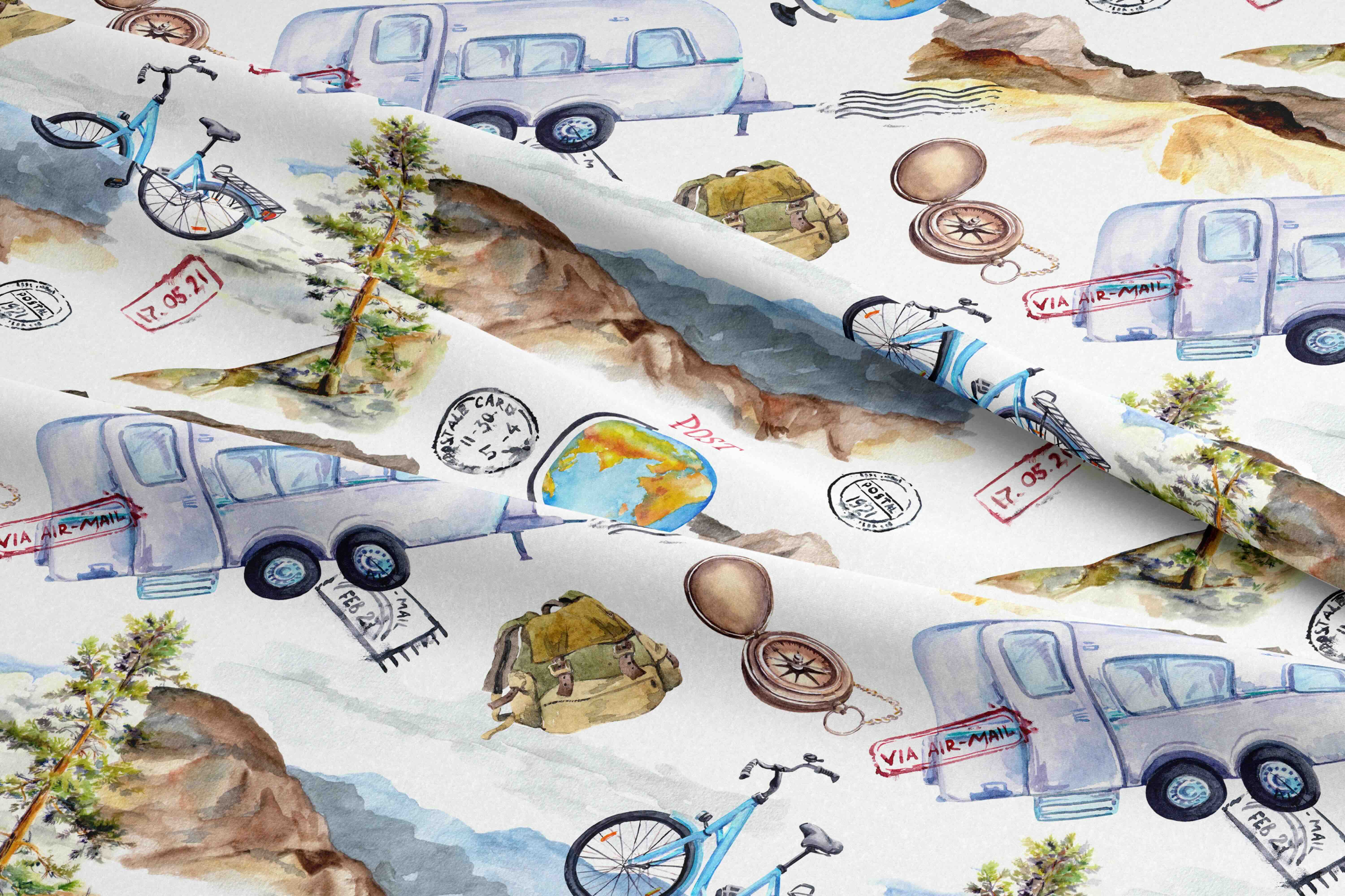 Fabric online PREORDER Bee Quebec | Small Textile Wolves – Petites ...